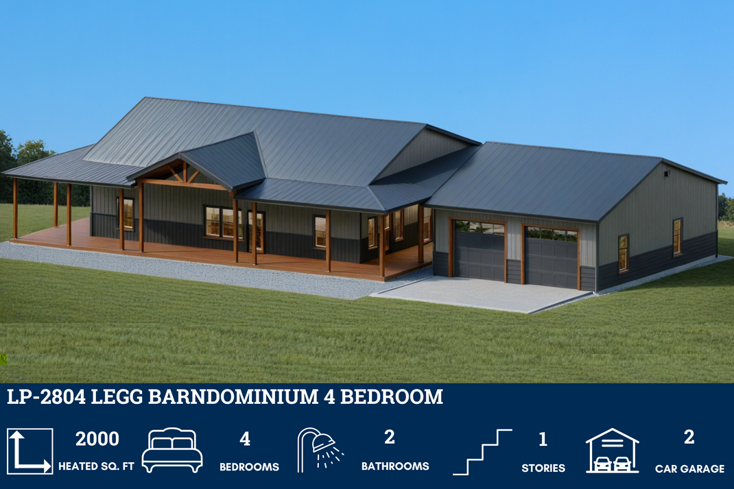 1 Story Barndominium House Plans – Barndominium Plans