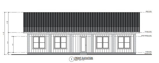 BCO-40025 Bluebonnet Barndominium House Plan – Barndominium Plans