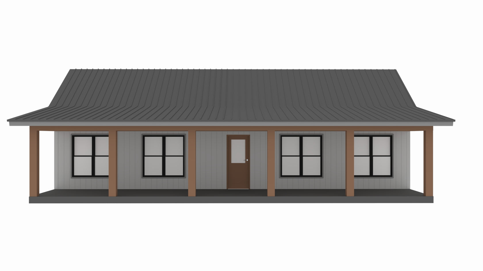 BCO-40025 Bluebonnet Barndominium House Plan – Barndominium Plans