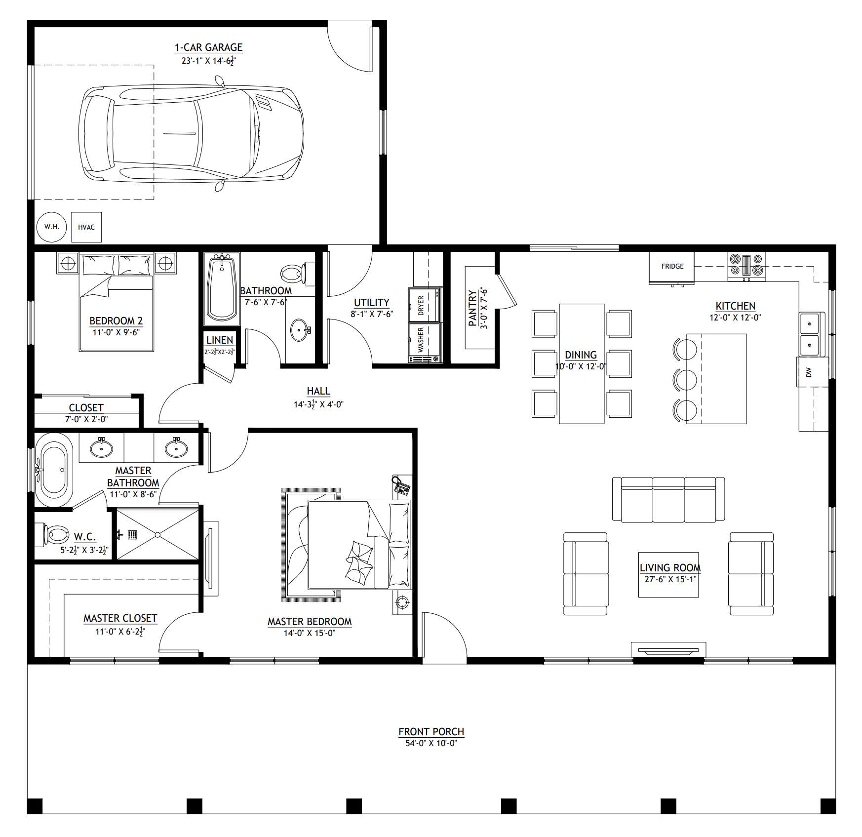 BCO-40025 Bluebonnet Barndominium House Plan – Barndominium Plans