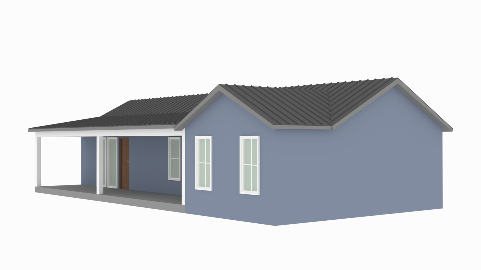 BCO-40068 Zane Barndominium House Plan – Barndominium Plans