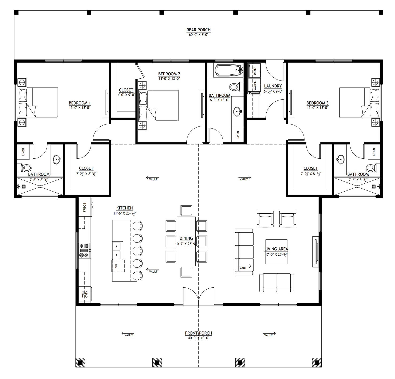 BCO-40098 General Barndominium House Plan – Barndominium Plans