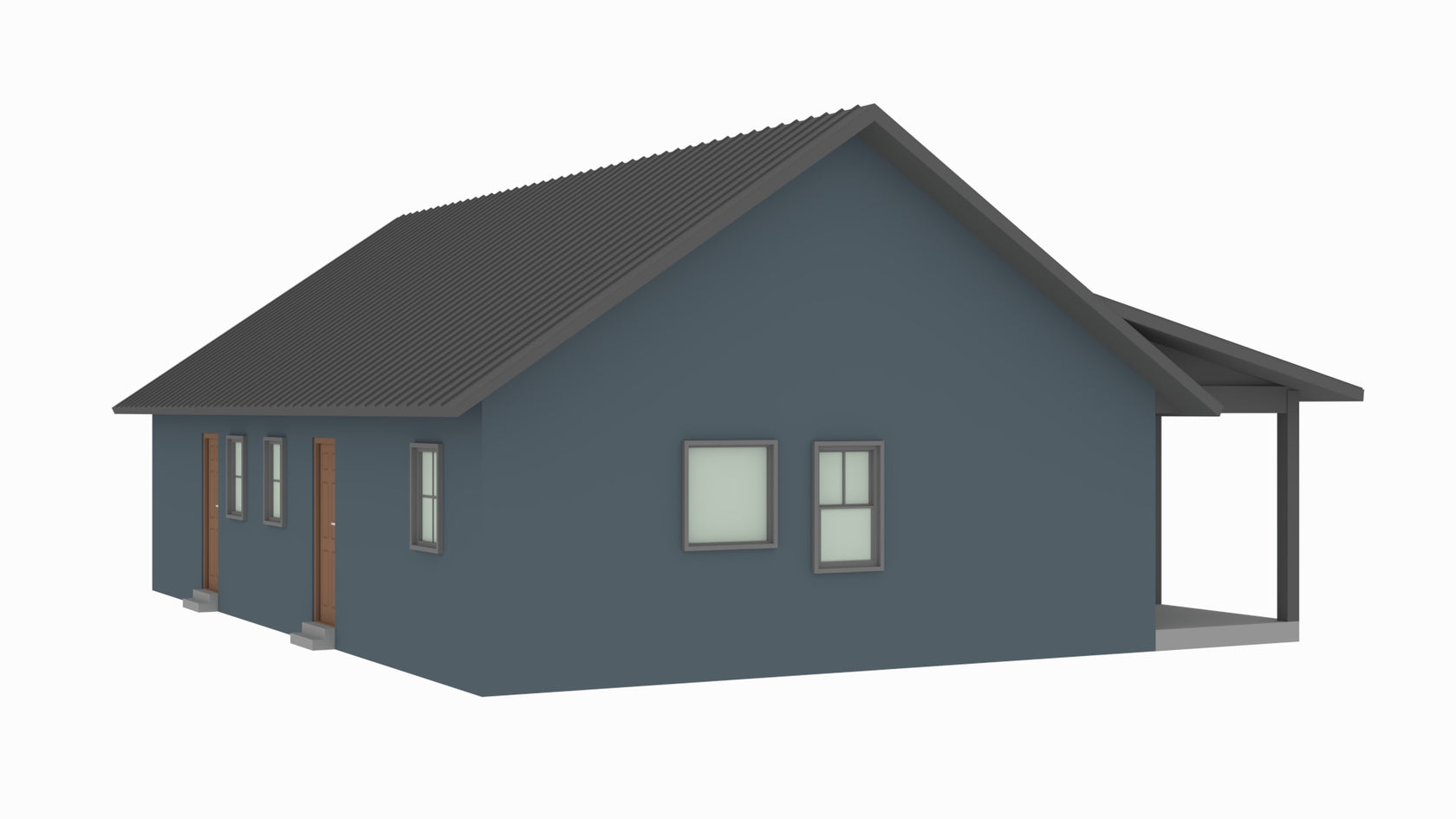 BCO-40142 Jonah Barndominium House Plan – Barndominium Plans