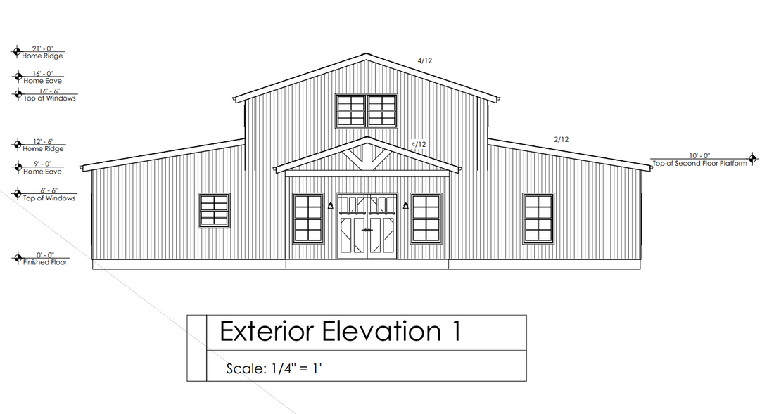 HC-24005 Tuscaloosa Barndominium House Plan – Barndominium Plans