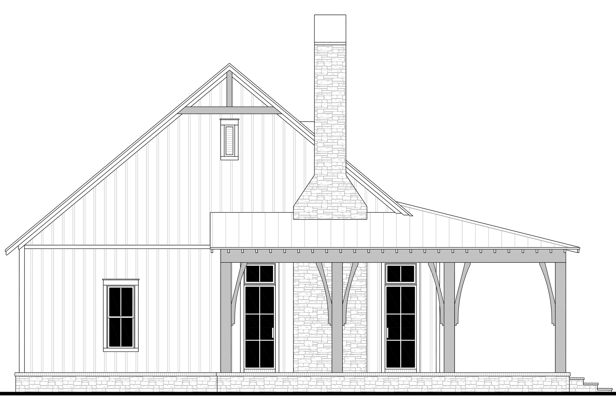 HPZ-22015 Dan Barndominium House Plan – Barndominium Plans