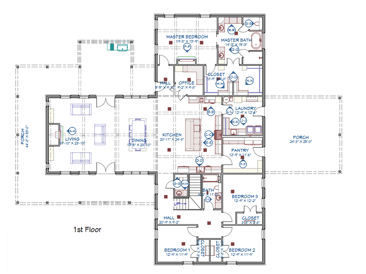 LP-3209 Leanos Barndominium House Plan – Barndominium Plans