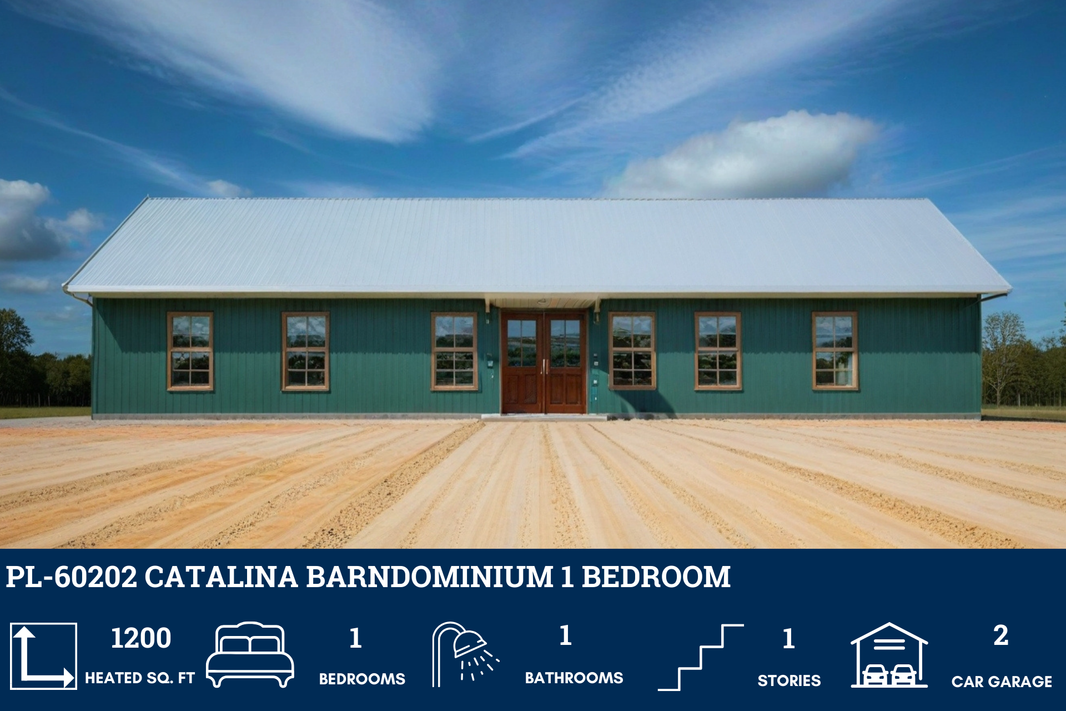 1 Bedroom Barndominium House Plans – Barndominium Plans