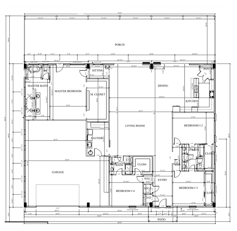 PL-62834 Edison Barndominium House Plan – Barndominium Plans
