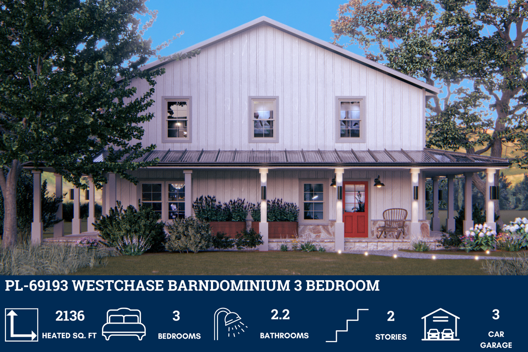 Lakefront Barndominium Plans