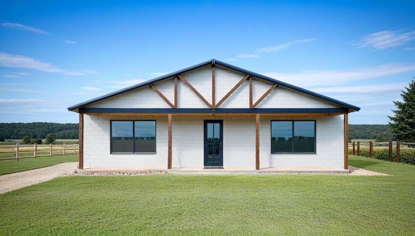 SV-5902 Truman Barndominium House Plan – Barndominium Plans