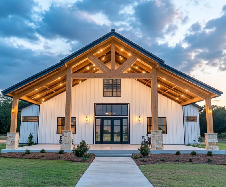 Lakefront Barndominium Plans