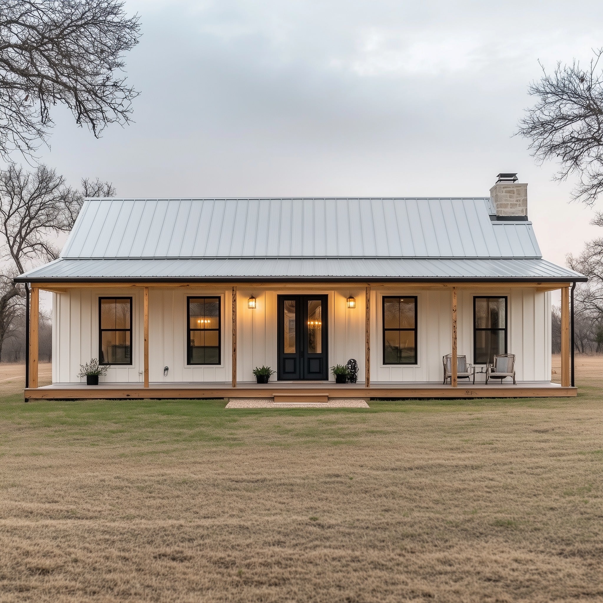 Lakefront Barndominium Plans