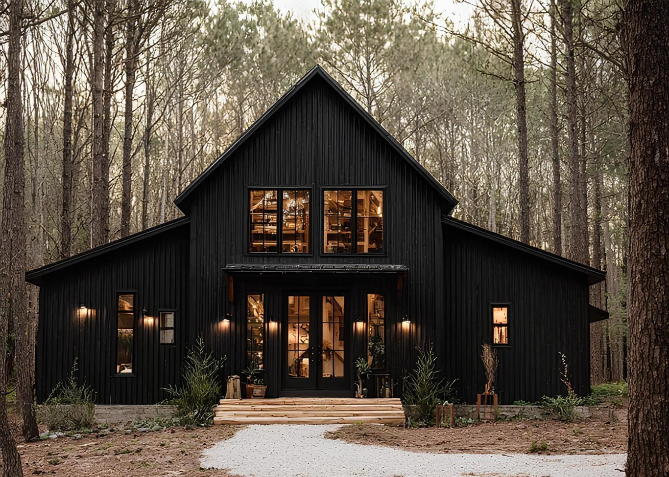 Lakefront Barndominium Plans