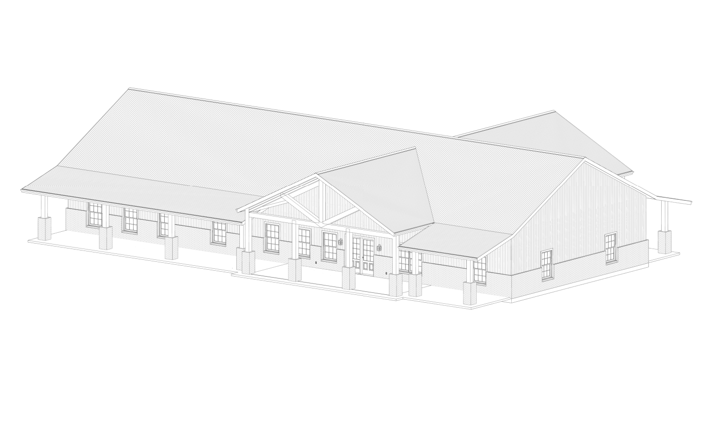 LP-2802 Marcus Barndominium House Plans – Barndominium Plans